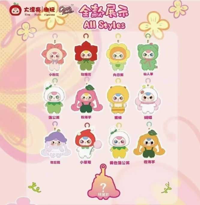 New Baby Three Baby Three Spring Where Series Tide Play Blind Box Gift ...