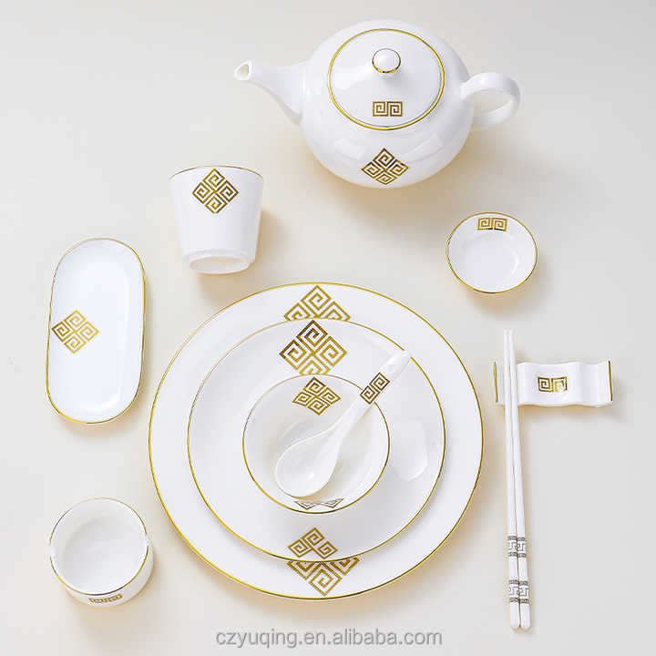 Wholesale Customizable Logo Sustainable Porcelain Restaurant Dinnerware ...