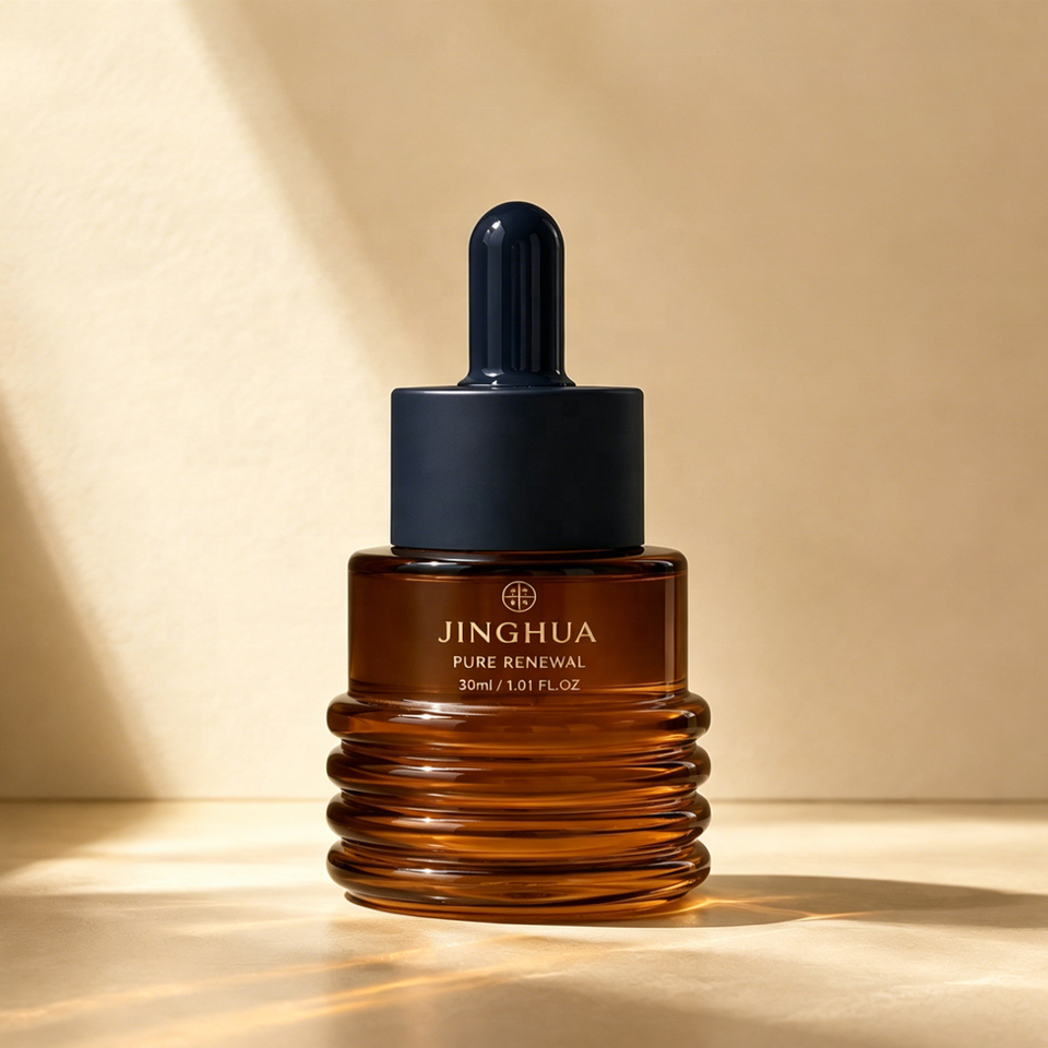 Custom Unique Cosmetic Skincare Serum Packaging Bottle 30ml Glass ...