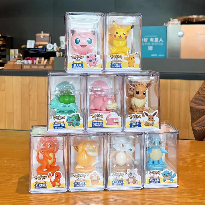 9 Styles Cubone Squirtle Bulbasaur Charmander Pikachu Psyduck Eevee ...