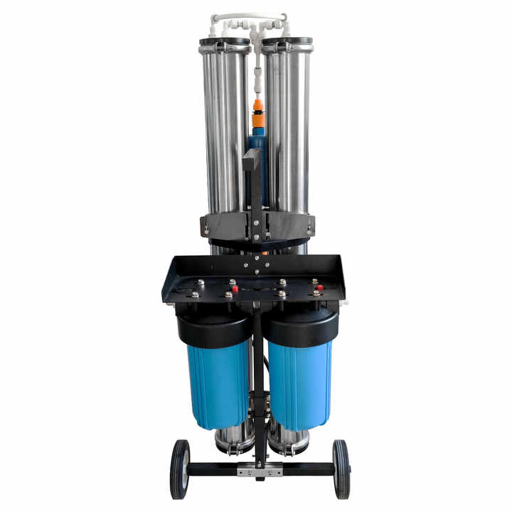 Double Stage Stainless Steel RO DI Spotless Car Wash System Deionized ...