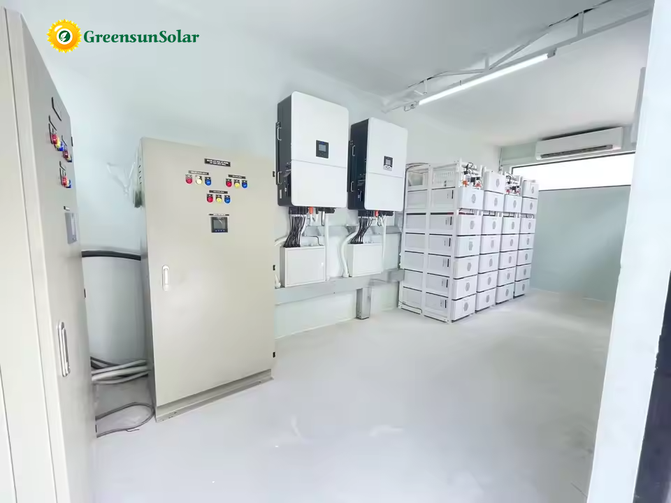 125KW 100KW Deye Hybrid Grid Inverter for Commercial Solar System High ...