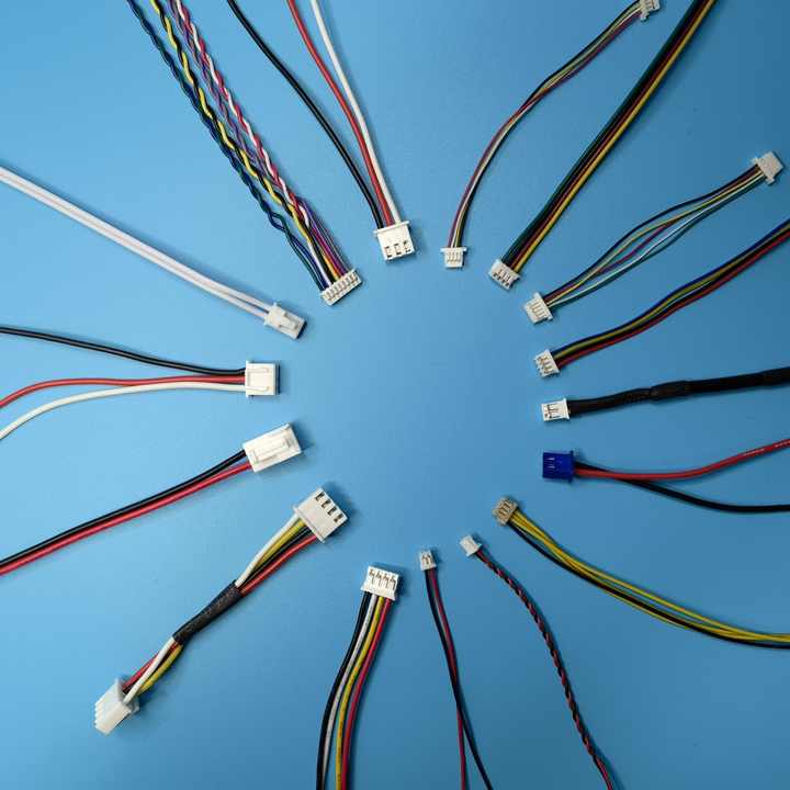 Custom JST PH SM ZH EH XH JST Molex Dupont NH Connector 1-2.54mm Pitch 2-6 Pin Copper Wire ...