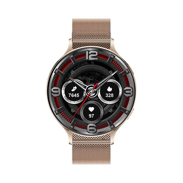 2025 Hot Men Smart Watch KM100, Full Aluminum Alloy Body 3 Straps 1 ...