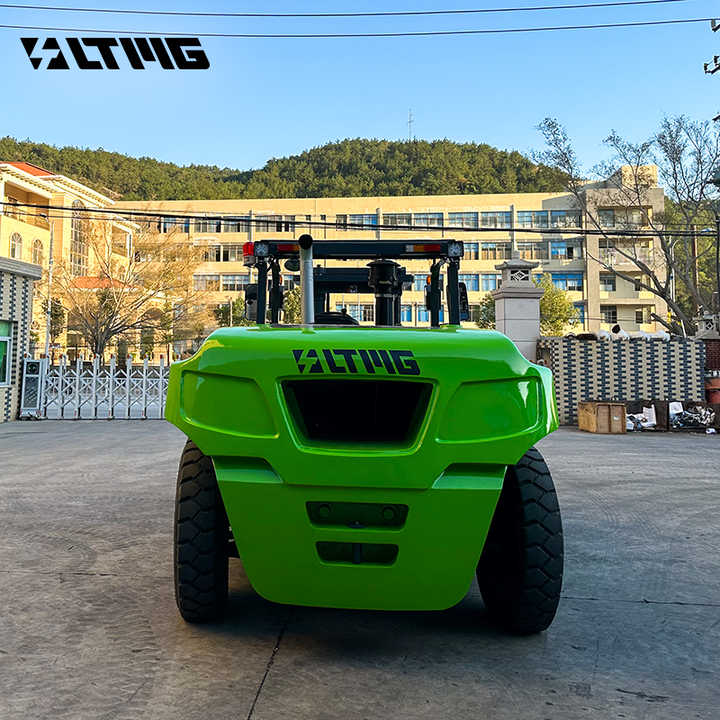 LTMG Montacargas diesel Forklift Big 10 Ton10t FD100 Load Container ...