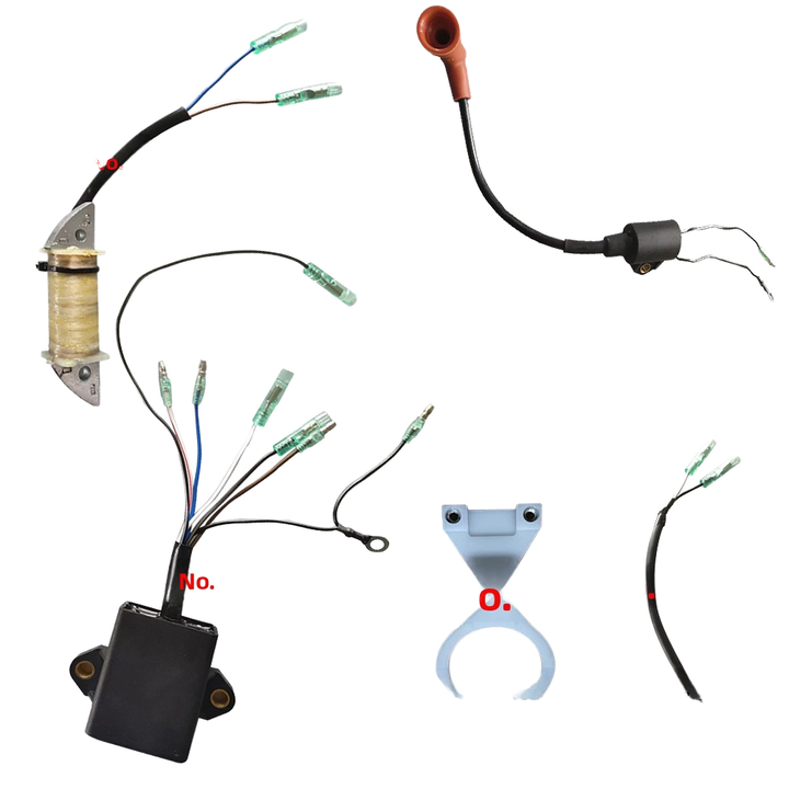 Hanbon Yamaha High-Voltage Pack Trigger 63V Igniter for 2-Stroke 9.9/15 ...