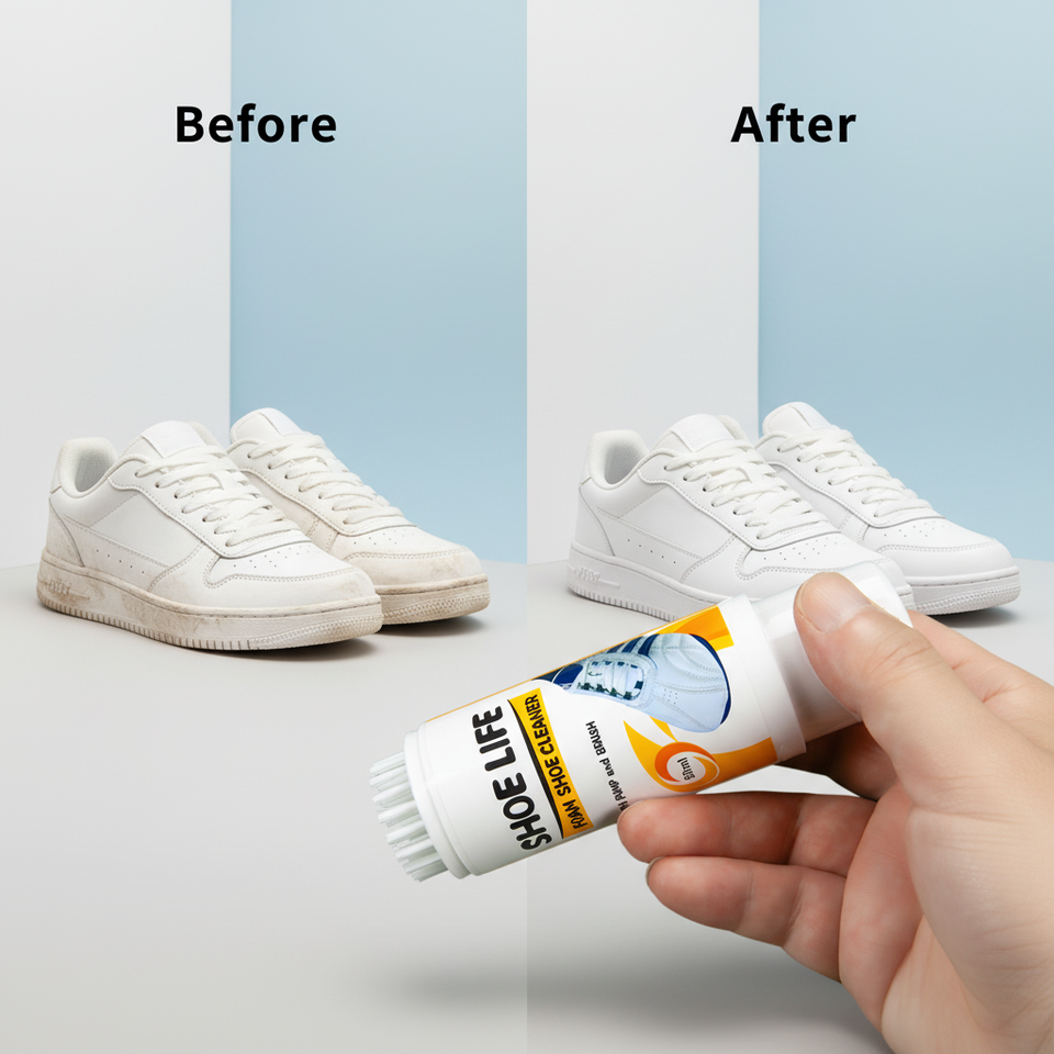 Premium Eco-Friendly Foam Shoe Cleaner No-Rinse Sneaker Cleaning Kit ...