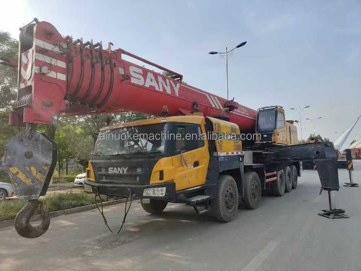 Sany-mobile-crane Sac1100s 100 Ton Sany Mobile Crane Price of 100t 100 Ton 100tons Truck Crane ...