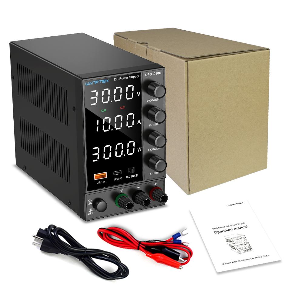 WANPTEK Adjustable Stable Voltage DC Power Supply DPS605U Laptop and ...