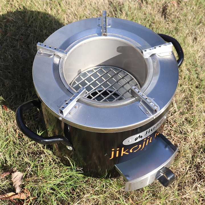 African Stainless Steel Jikojiuao Wood Stove for Camping