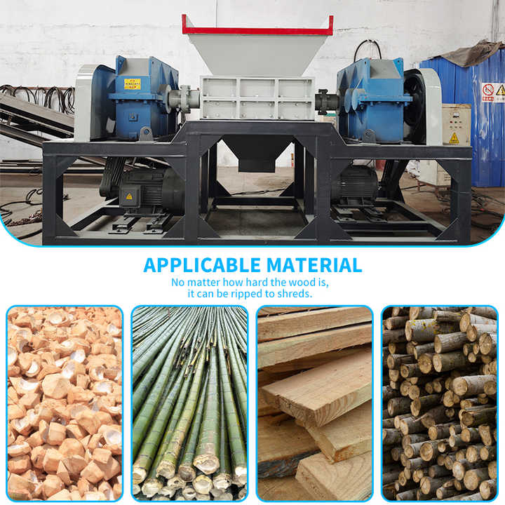 Coconut Husk Shredder Machine Forest Tree Trunk Leaf Crusher Machine ...