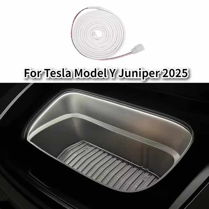 For Tesla Model Y Juniper 2025 Trunk Neon Strip Brighten LED Light ...