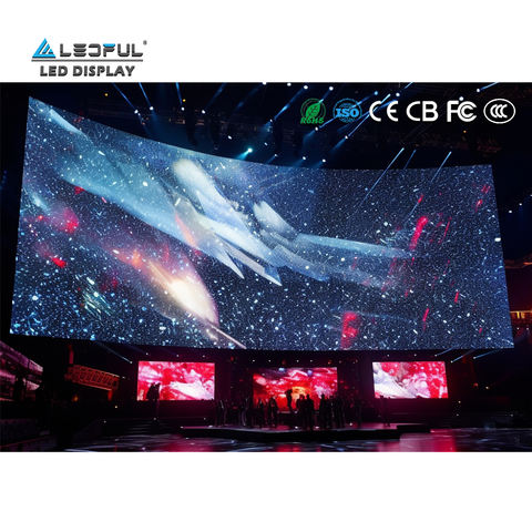 LEDFUL Flexible LED Curtain Net Video Wall for Outdoor Advertising