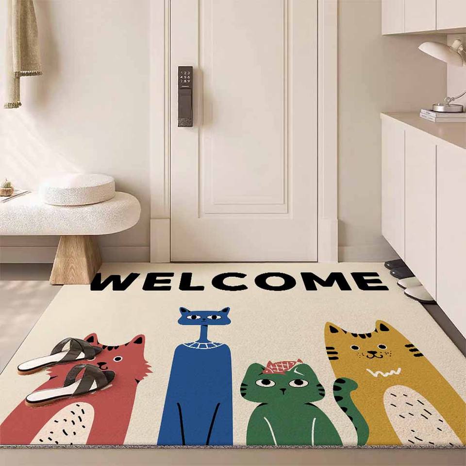 2025 New Floor Protection New Pvc Coil Mat Dust Removal Doormats Anti ...
