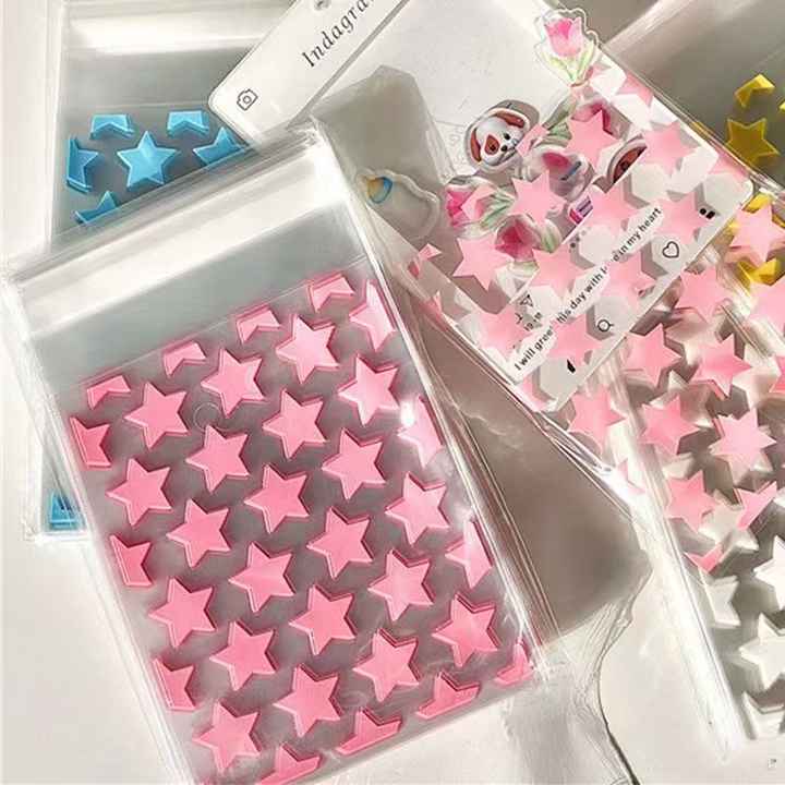 Versatile Self-Sealing Star Packaging Bags-perfect for Storing Jewelry ...