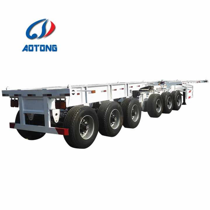 40ft Skeletal Tandem Interlink Semi Trailer - 6 Axles