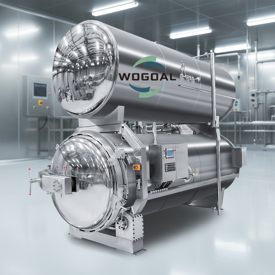 Steam Air Retort Autoclave Machine for Canned Baby Food Heat ...