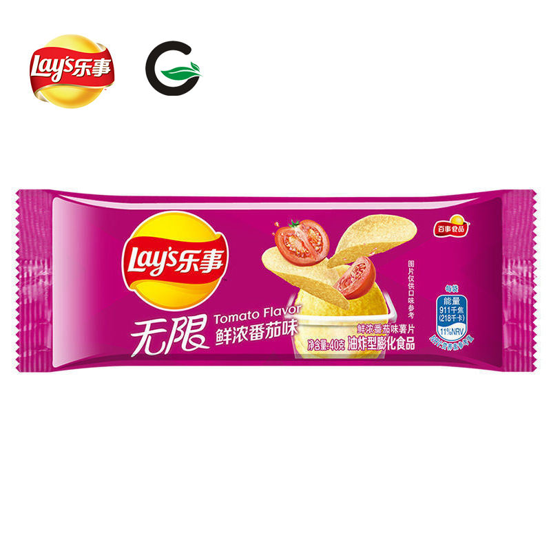 Lays Factory Direct Semi-Soft Exotic Potato Chips Kids' Snacks 40g ...