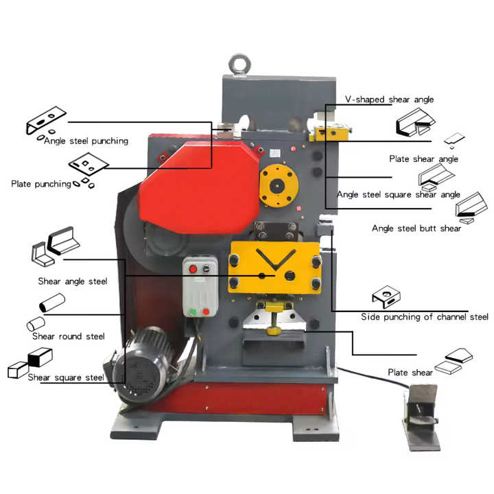 High Productivity Metal Steel Punching and Shearing Machine