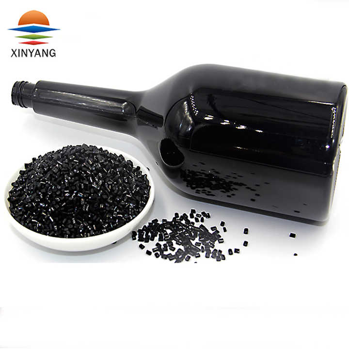 PP Carbon Black Granules Recycled Plastics Raw Material Black Masterbatch Color Plastic ...