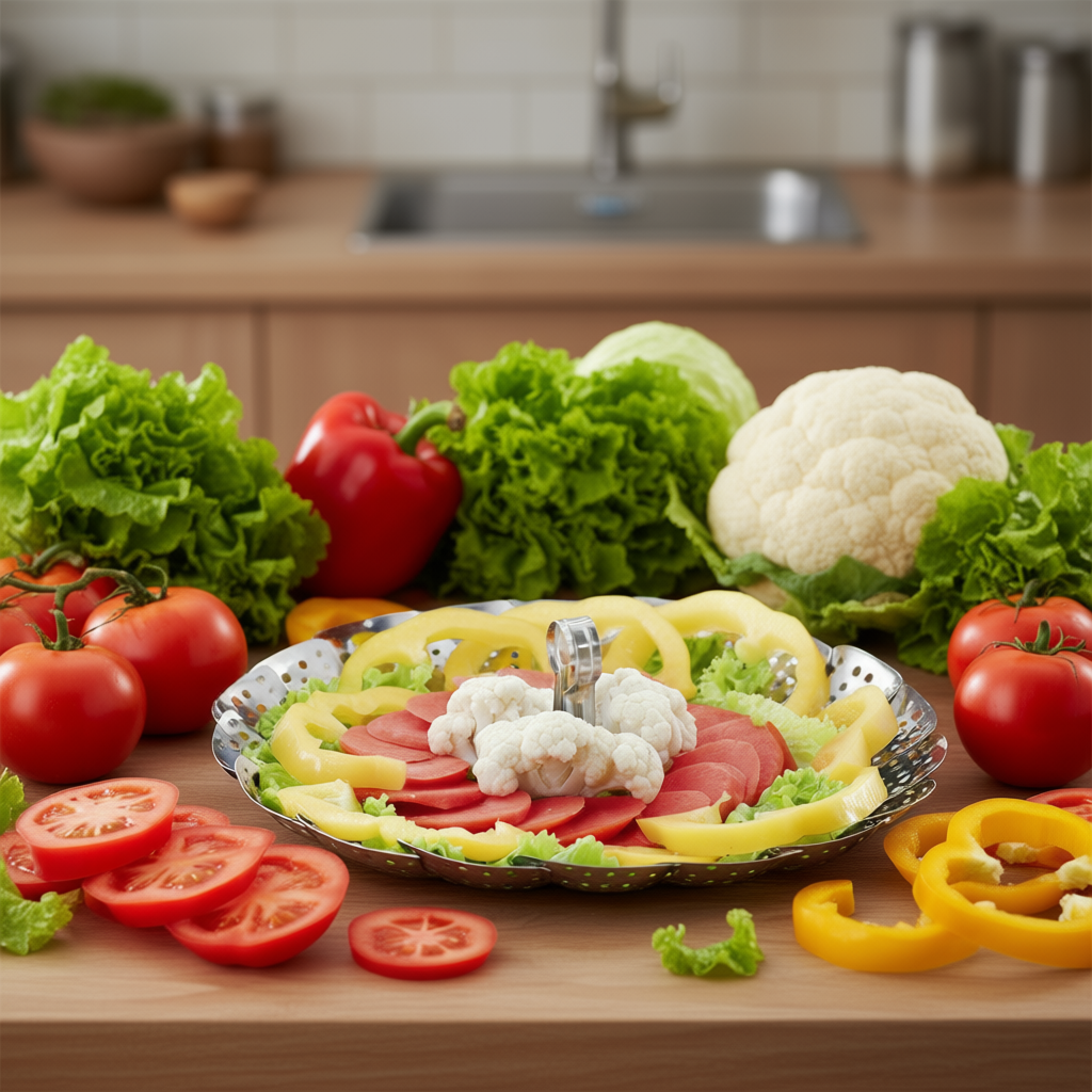 6 Tray Steamer - Efficient Multi-Course Cooking Solution