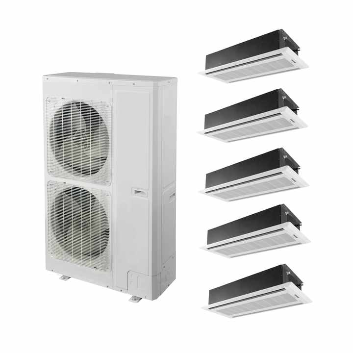 2 Way Cassette Air Conditioner Ceiling Mounted Heat Pump Air ...