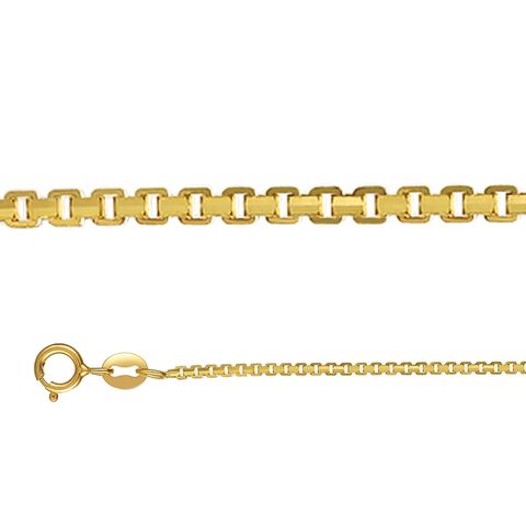 9k Real Gold Plated Rope Chain 2mm Men Chain Necklace Women Chains 16 ...