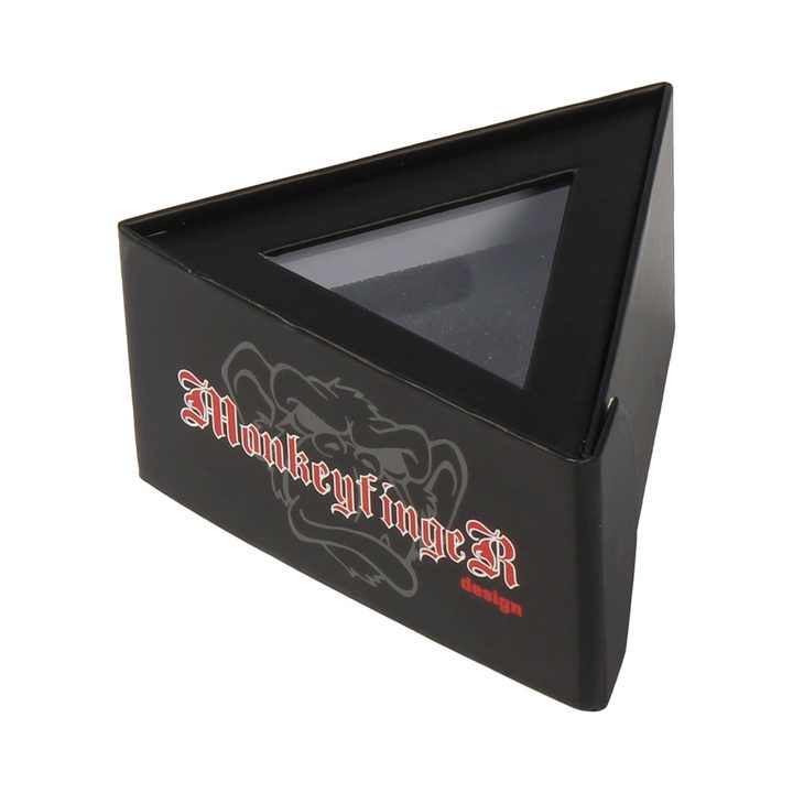 Custom Eco-Friendly Gift Box with Viewing Window, Black Biodegradable ...
