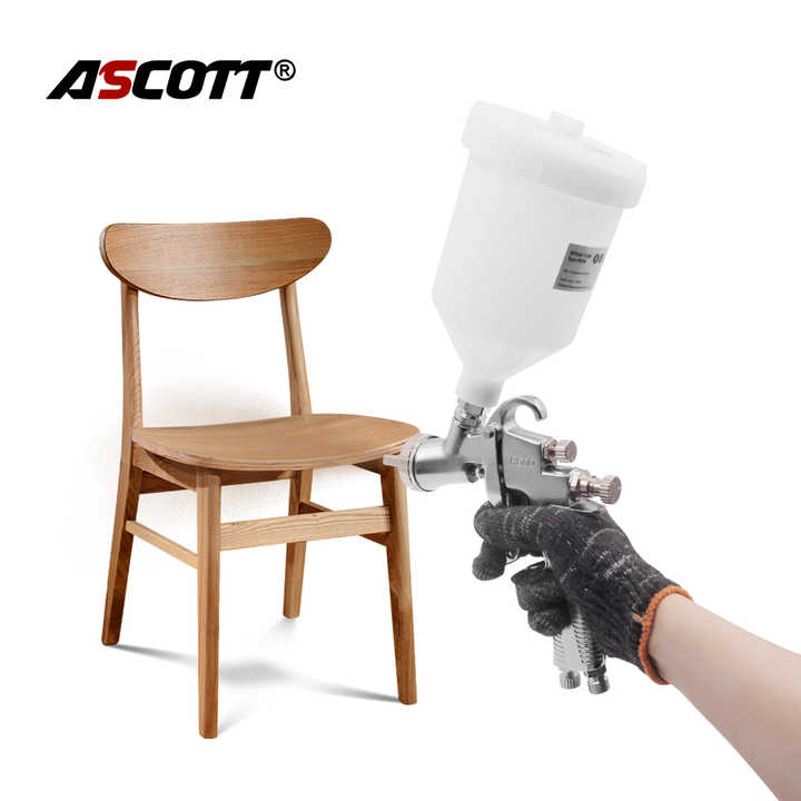 Professional 1.3MM 600CC LVLP Paint Spray Gun R500 Aluminium Alloy Air ...