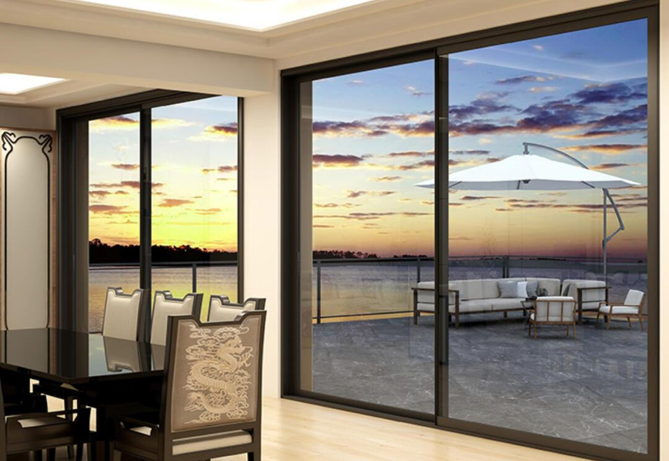 Energy Saving Insulated UPVC Sliding Door Soundproof Glass Door for ...