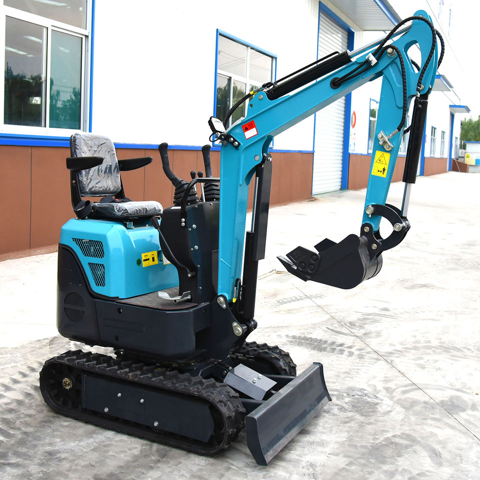 Earthwork Multifunctional 1ton Mini Excavator Crawler Hydraulic Digger ...