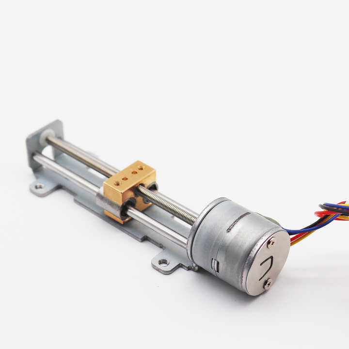 Customizable 12V 9V Pm Micro Stepper Linear Motor with Lead Screw ...