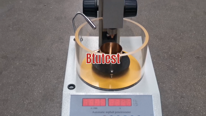 Automatic Penetrometer for Testing Bitumen Penetration