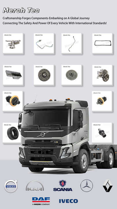 OEM Heavy Duty European Truck Air Suspension Bellow 20582215 20531985 ...