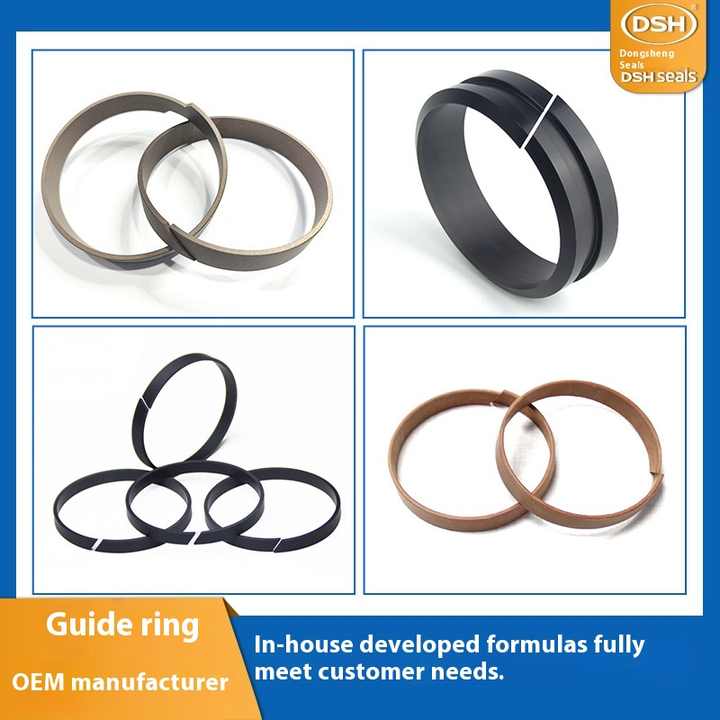 High Temperature Resistant PTFE Piston Cylinder Guide Ring Wear ...