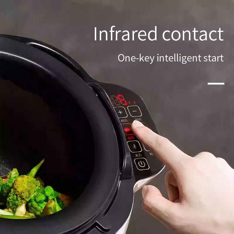 Automatic Stir Fry Factory Fried Rice Cooker Household Kitchen Rotating ...