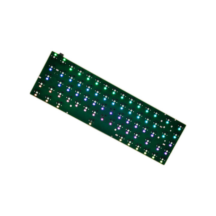 Custom Layout Design 60% Keyboard PCB with Hot Swap RGB