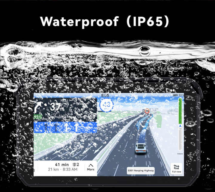 5 Inch Motorcycle Navigation Screen with Carplay & Android Auto ...