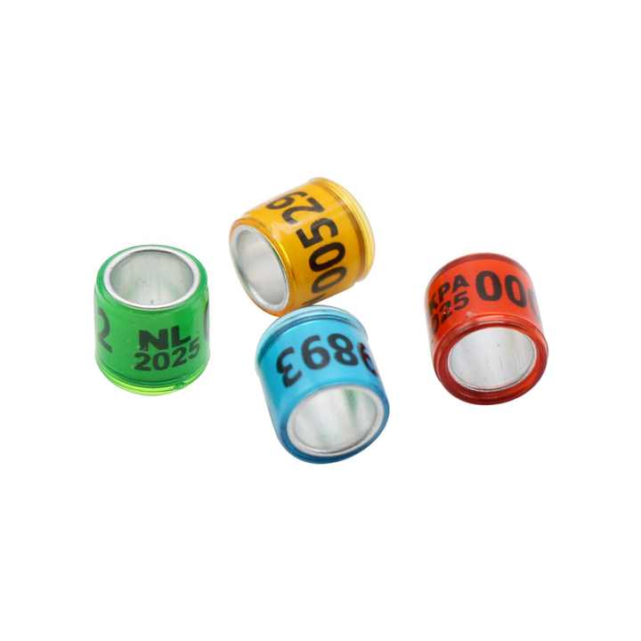 Aluminum Plastic 8mm Parrot Leg Sign Foot Rings 2025 Bird Pigeon Foot ...