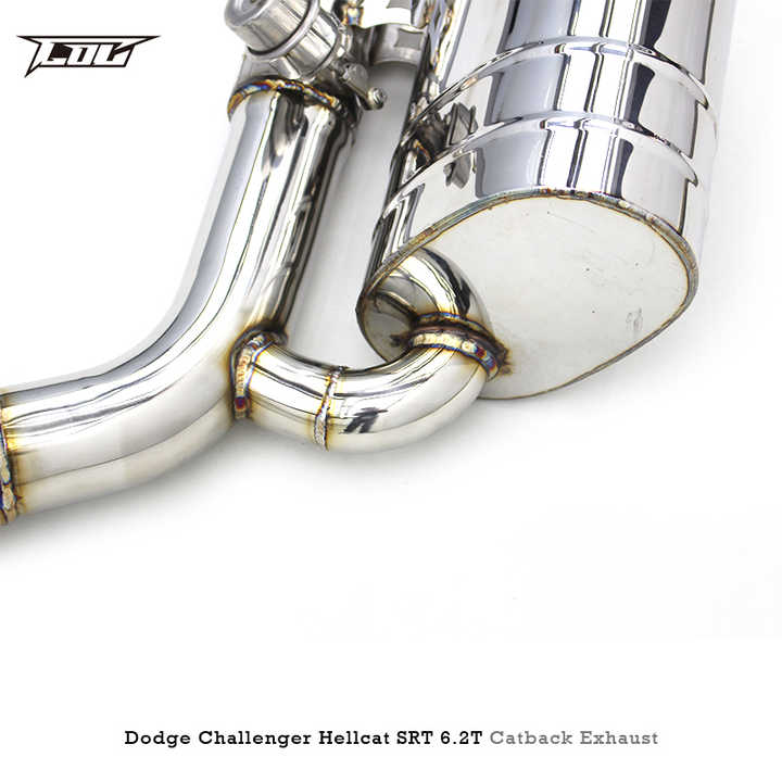 Dodge Challenger Hellcat Srt/charger Hellcat Redeye 6.2T Exhaust System ...
