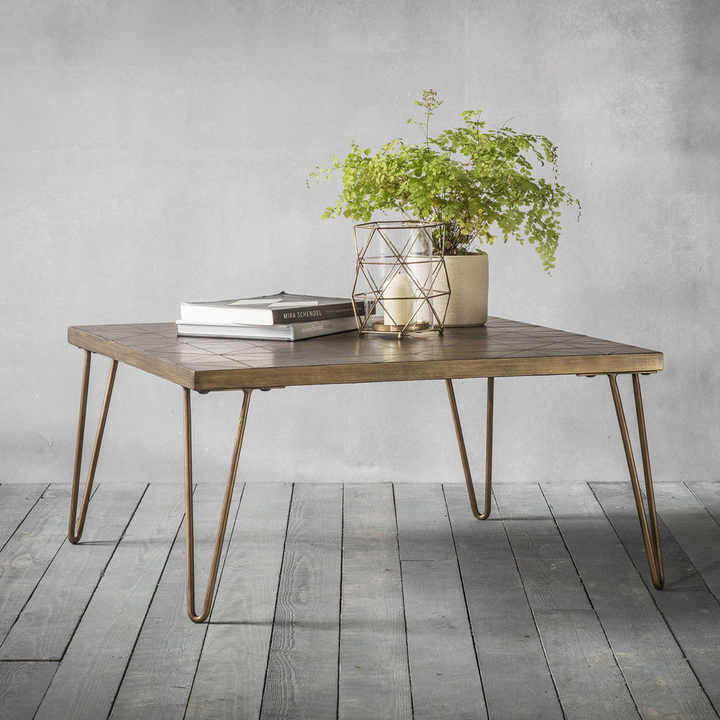 Luxury 22 Inch Long Bronze Hairpin Table Legs