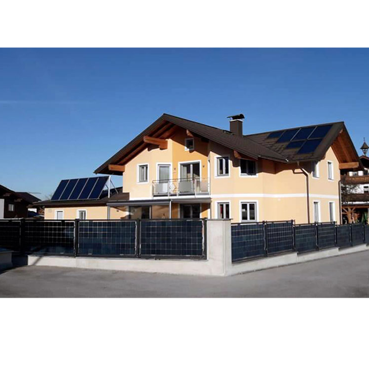 Energy-saving Customized Aluminum Fence Solar Panels Vertical ...
