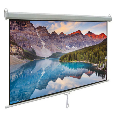 High Quality motorized projector screen 100 Inch 16:9/4:3/1:1 Motorized ...