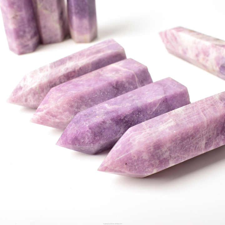 Wholesale Crystal Healing Stones Point Crystals Kunzite Quartz Crystal ...