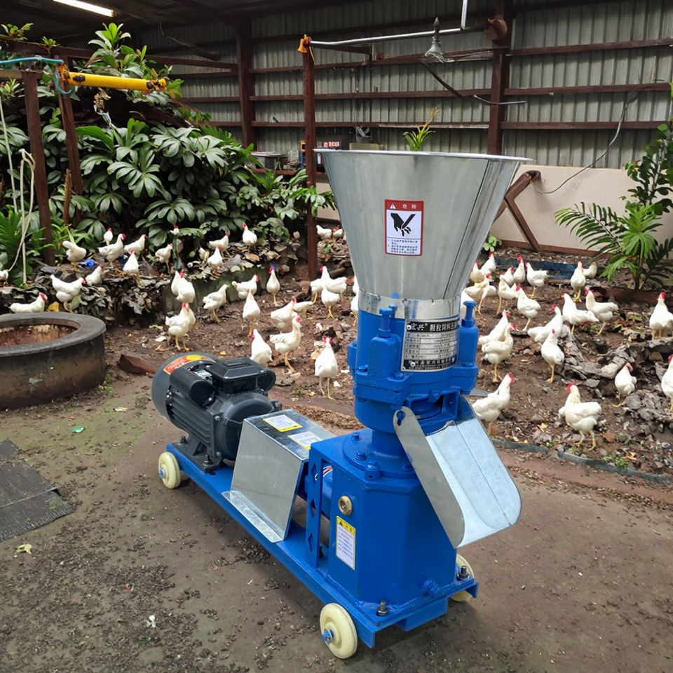 Continuous Operation Clean-cut Grass Pellet Machine Export Feed Pellet ...