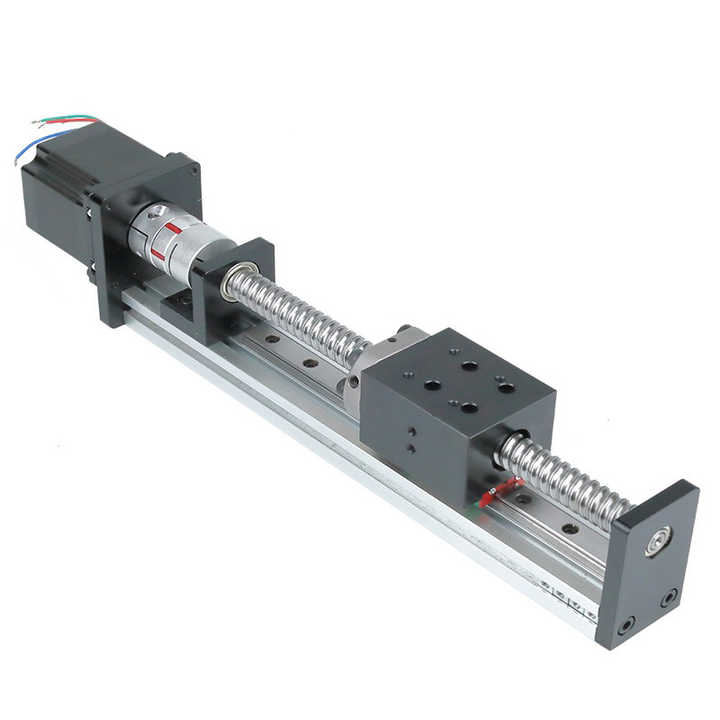 GX40 Ball Screw Slider Straight Slide Module Moving to the Repeater ...