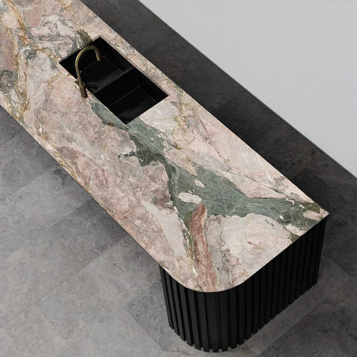 Modern Design Luxury Four Season Sakura Color Marble Slab Stone ...