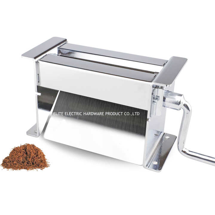 Portable Fine Cut Tobacco Shredder Manual Herb Processing Machine for ...