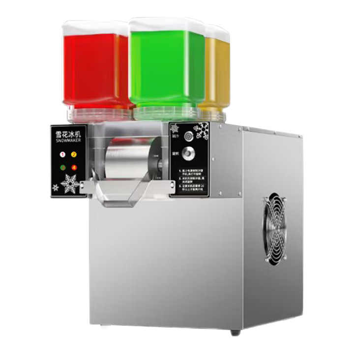 Commercial High Productivity Korean Kakigori Bingsu Machine Snowflake ...