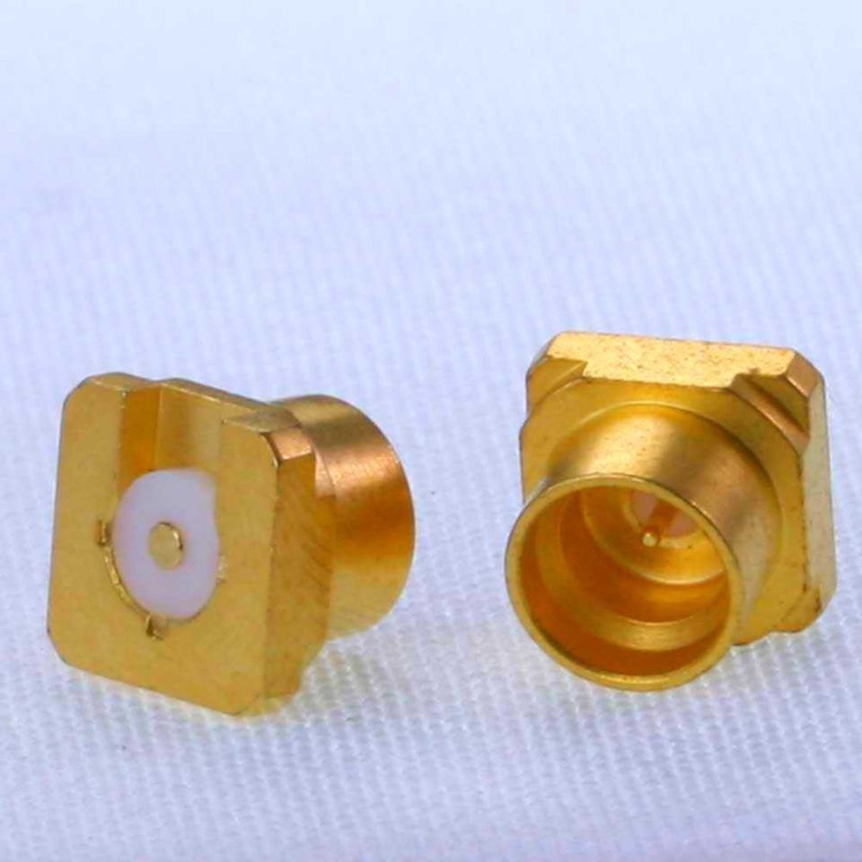 SMP34TM-FD00 SMP full detent plug PCB mount with round contact (0.8 ...
